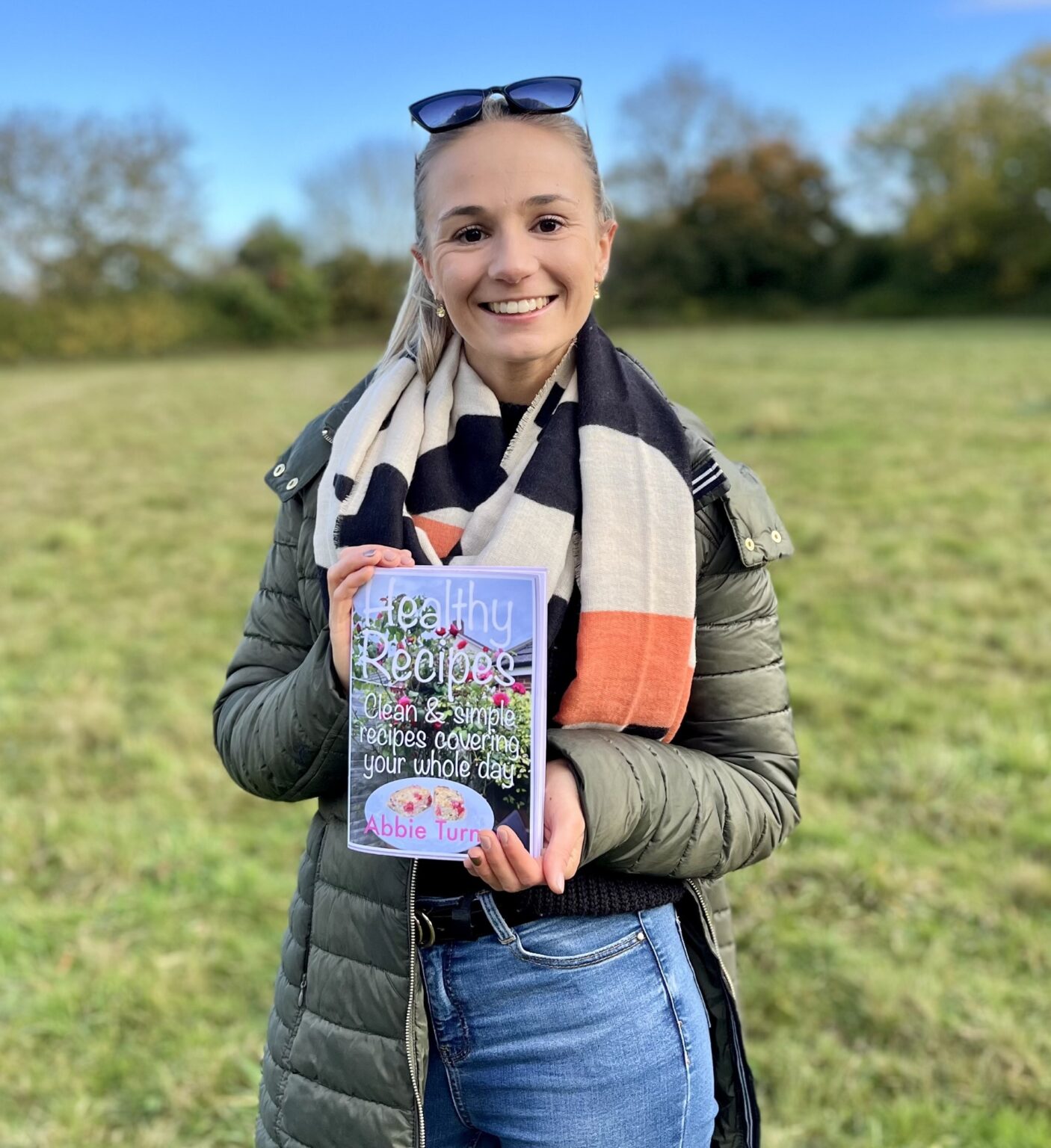 How Abbie's first recipe book is a tribute to her mum ... and a thank ...