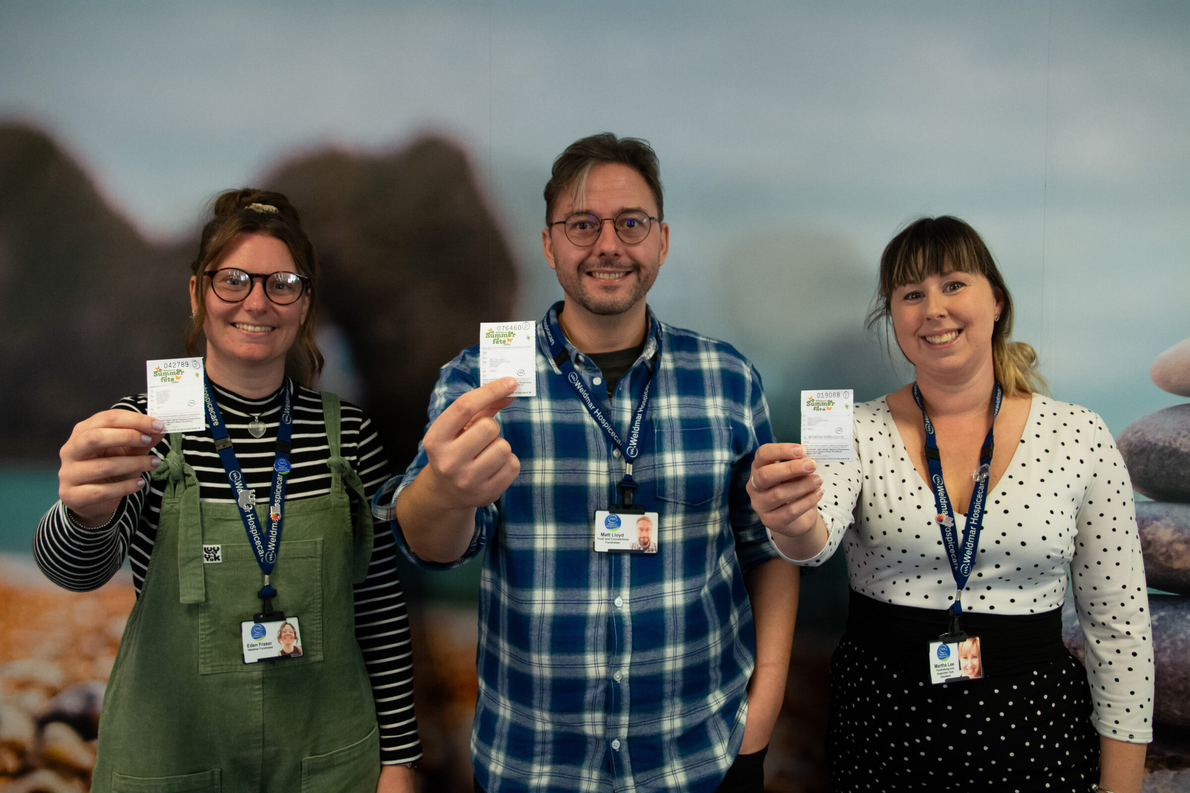 Winning numbers in our Summer Fete Raffle - Weldmar Hospicecare