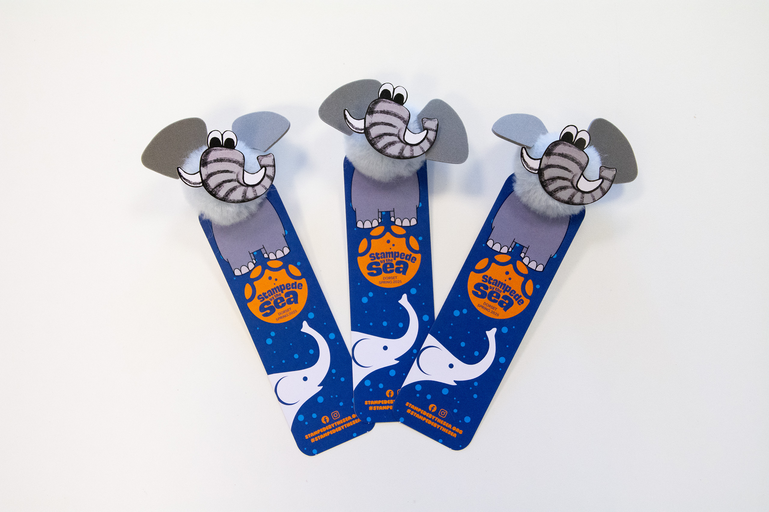 Stampede by the Sea Child Fluffy Bookmark - Weldmar Hospicecare