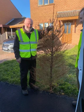 A tree-mendous total for Weldmar's record breaking Christmas Treecycle ...