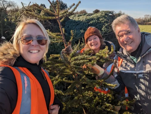 A tree-mendous total for Weldmar's record breaking Christmas Treecycle ...